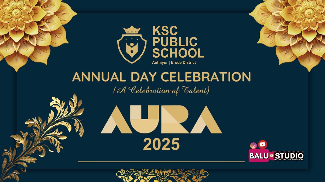 KSC PUBLIC SCHOOL - ANTHIYUR (ANNUAL DAY - 2025) - YouTube