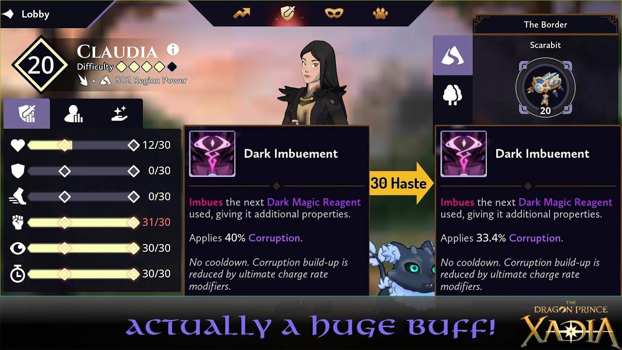30 Haste on Claudia is Actually Really Good — The Dragon: Prince Xadia ...