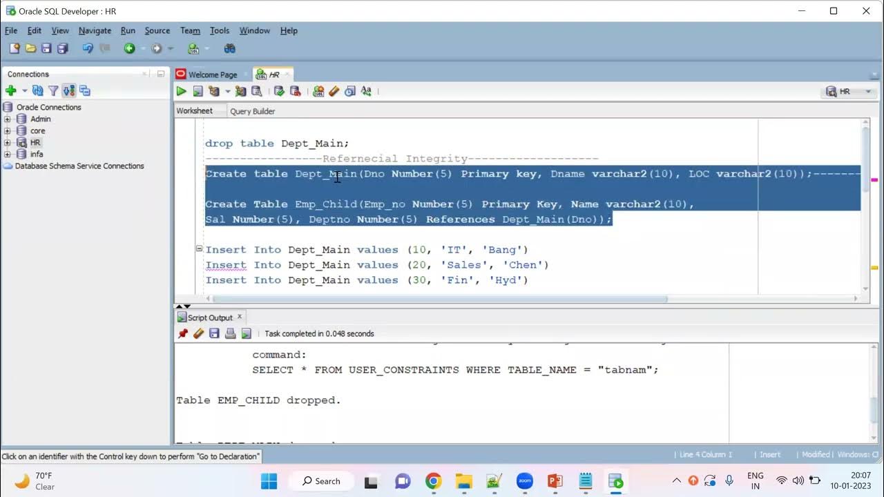 Oracle SQL Session 13 - YouTube