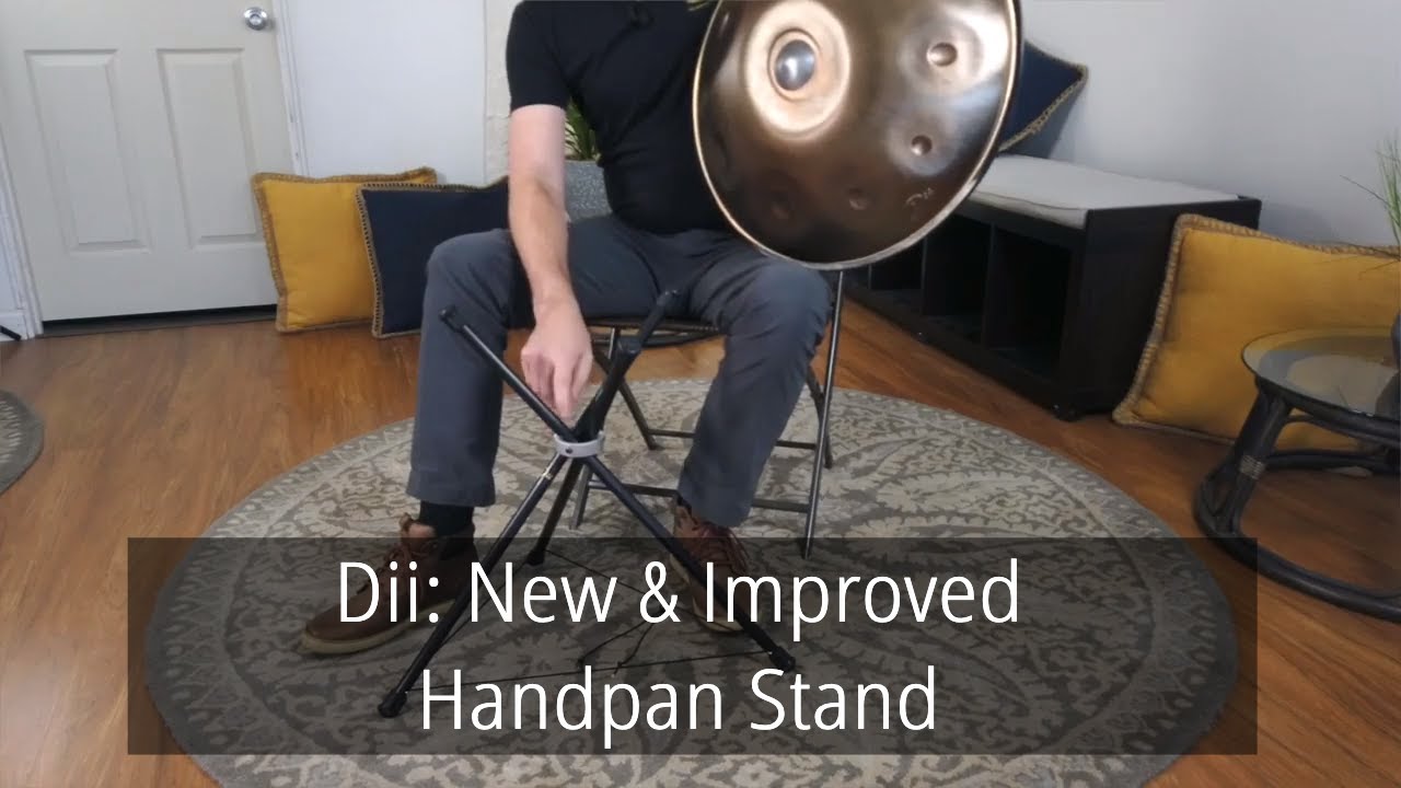 Dii: New and Improved Handpan Stand - YouTube