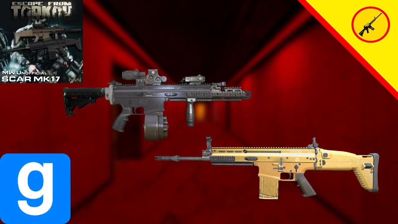 Garry's Mod MWB EFT FN SCAR H Showcase - YouTube