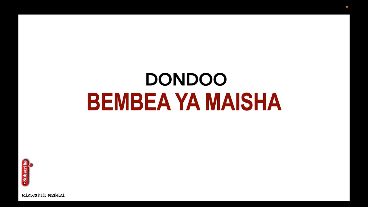 dondoo 2 katika bembea ya maisha | maswali na majibu ya dondoo - YouTube