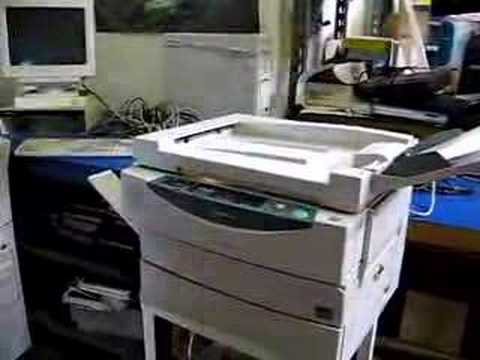 Canon PC-980 Top Tray Feed Test - YouTube