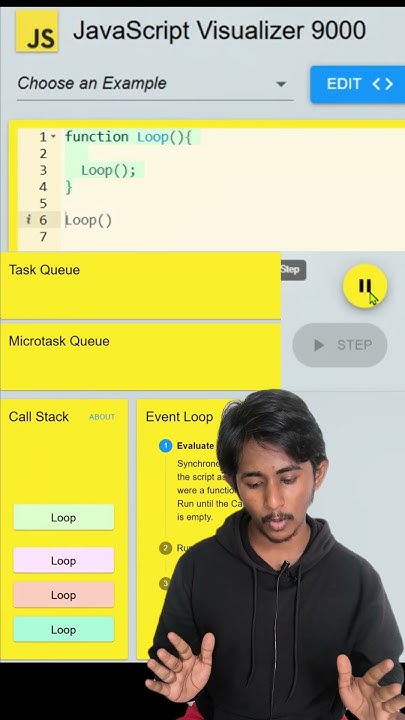 Stack overflow in JavaScript #stackoverflow #javascript #shorts - YouTube