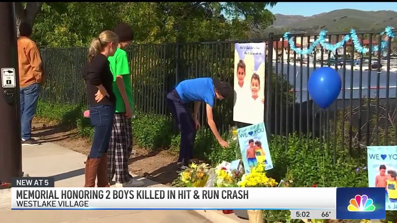 Memorial honors lives of Iskander brothers killed in hit-and-run - YouTube