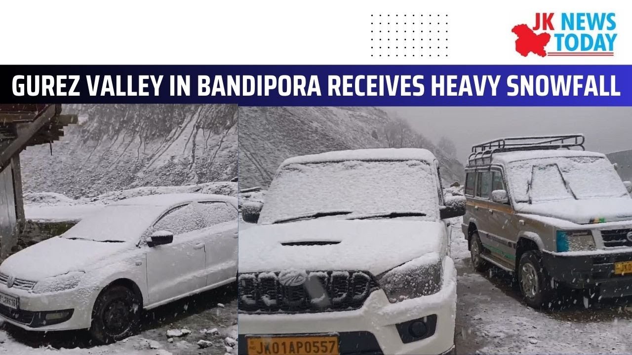 Gurez Valley in Bandipora Receives Heavy Snowfall | JK News Today - YouTube