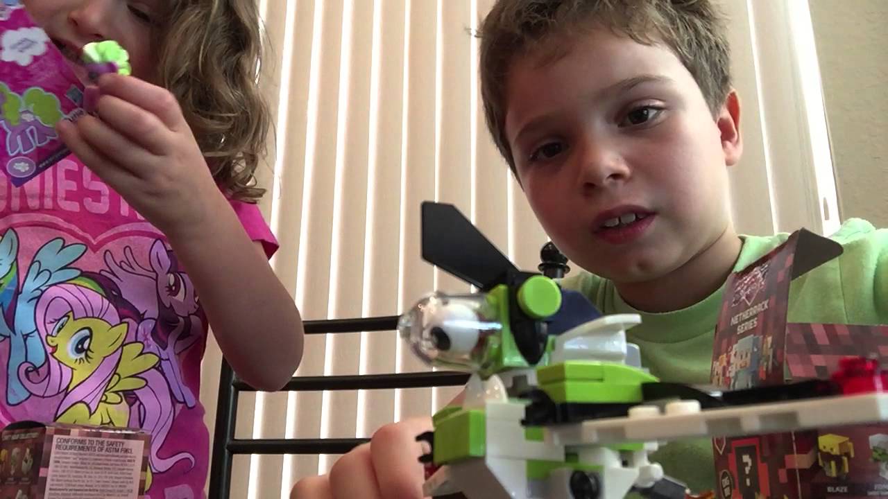 my little pony, mixels, minecraft minifigures - YouTube