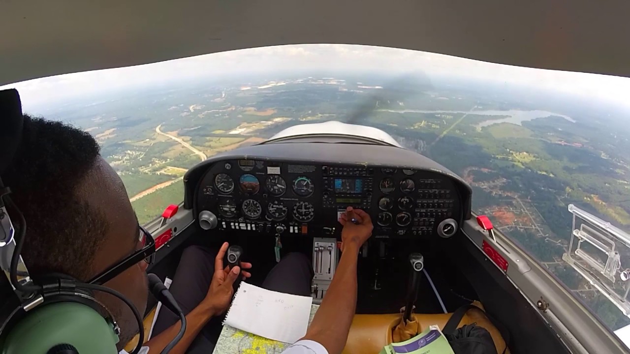 Life Of A Student Pilot - Final Approach Into Rain South Carolina - YouTube