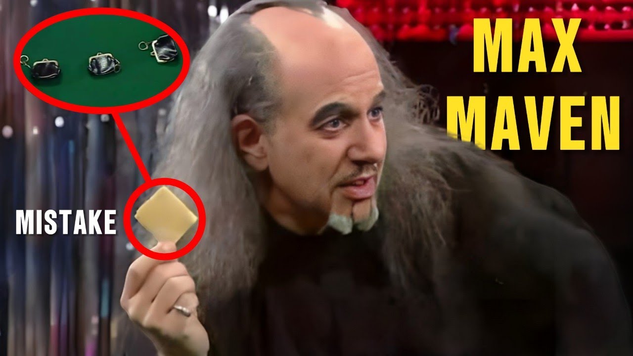 Max Maven MESSES UP TRICK and Recovers on TV - Analysis - YouTube