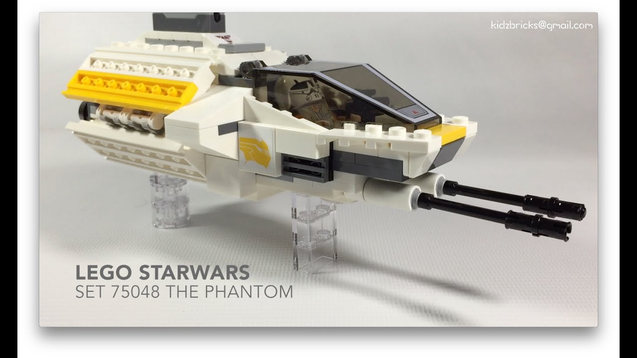LEGO Starwars Set 75048 The Phantom Review - YouTube