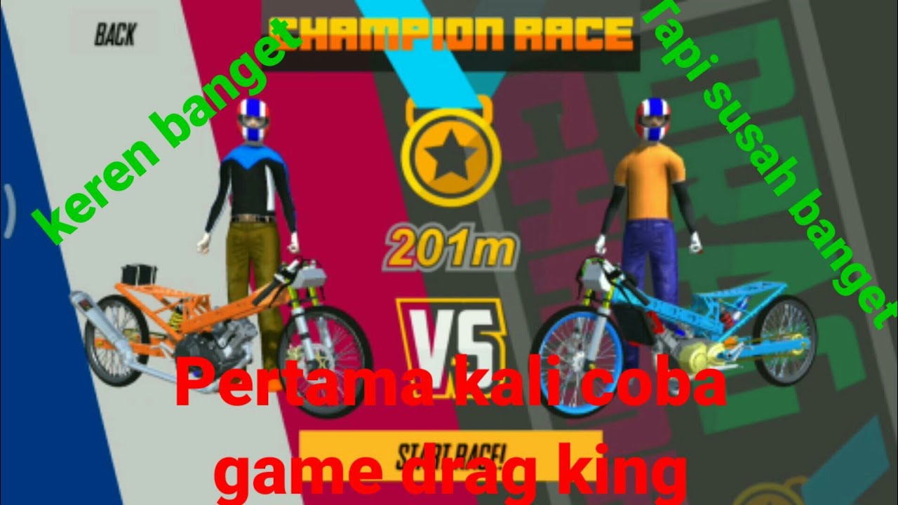game drag motor offline terbaru full gameplay - YouTube