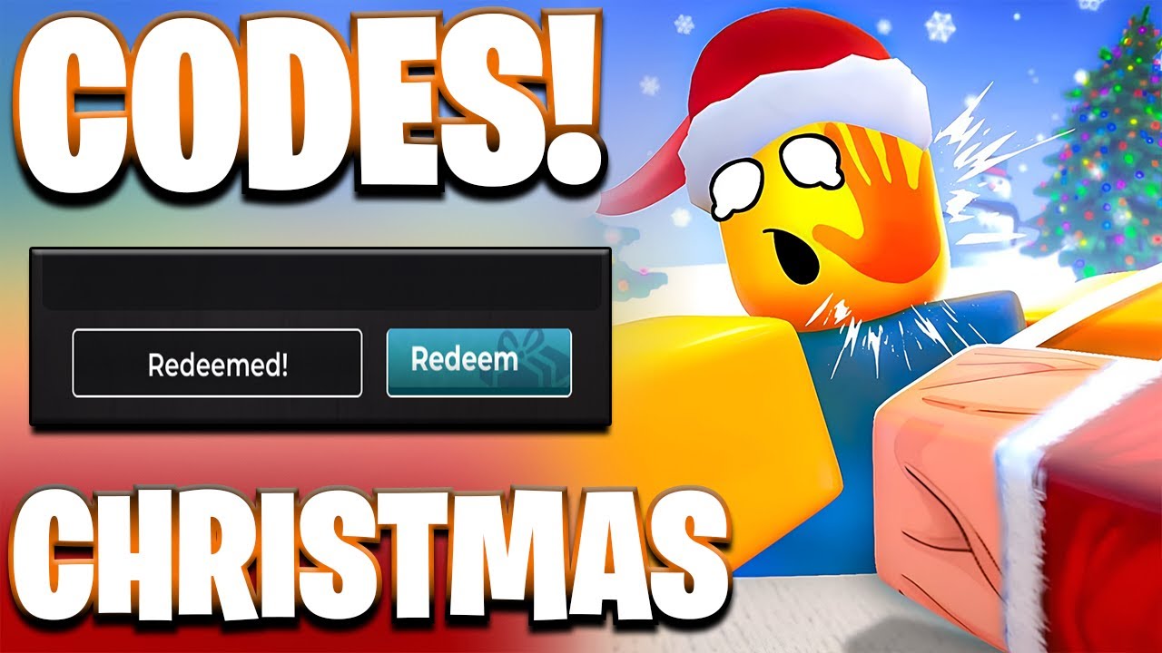* ️ XMAS* NEW ALL CHRISTMAS UPDATE CODES FOR SLAP! ROBLOX SLAP CODES ...