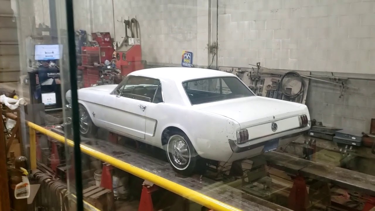 1965 Mustang Alignment - October 1 2020 Car Vlog - YouTube
