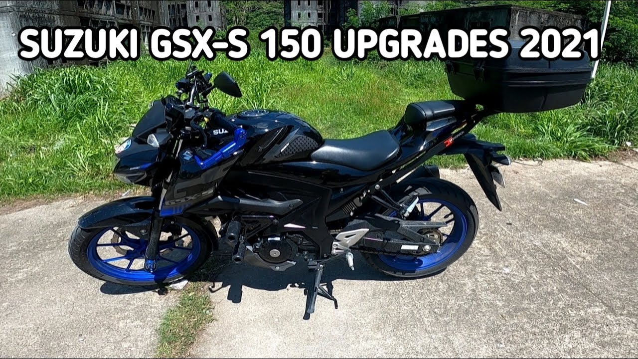 SUZUKI GSX-S 150 2021 BASIC MODIFICATION | PHILIPPINES - YouTube