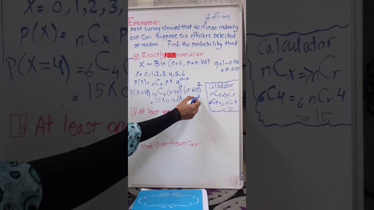 Ex1 binomial problem - YouTube