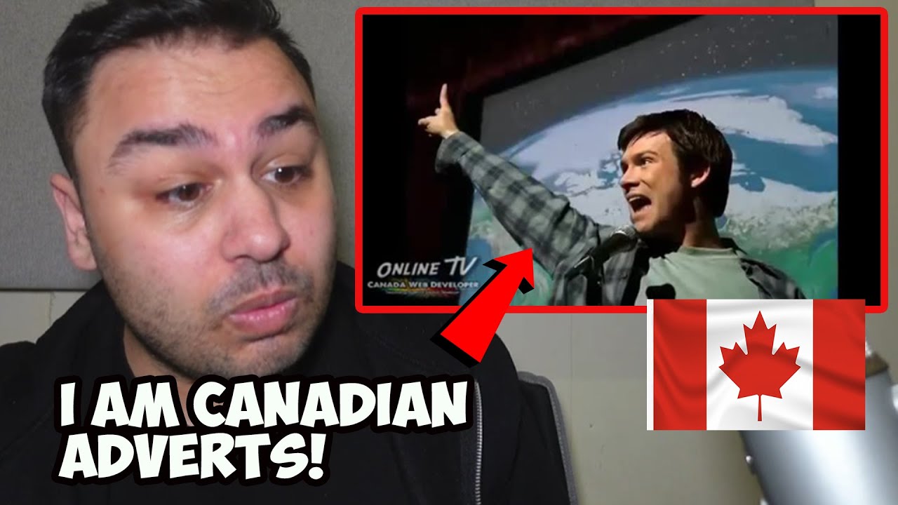 British Reaction To I Am Canadian Commercials (Molson Canadian Beer ...