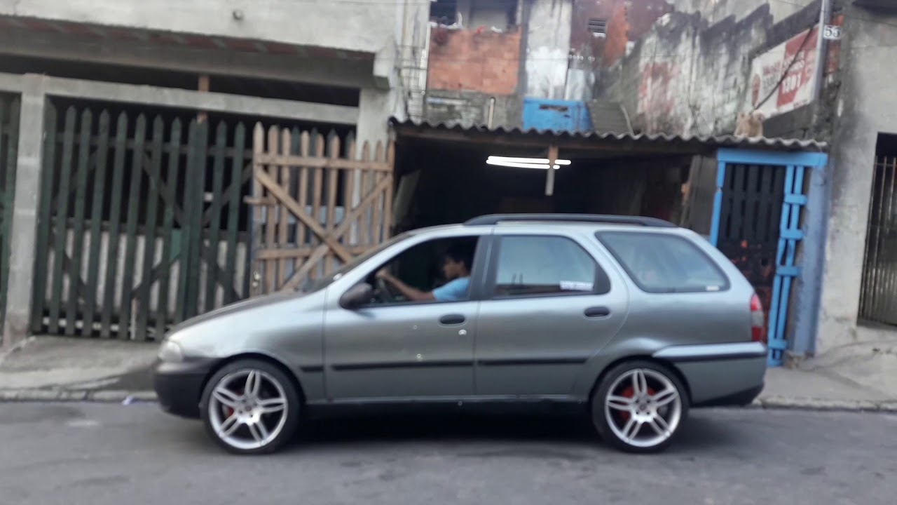 Palio weekend ano 98 rodas aro 17 - YouTube