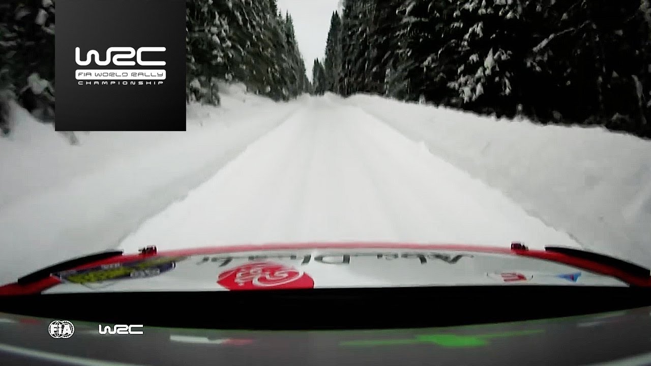 WRC - Rally Sweden 2018: ONBOARD Østberg SS02 - YouTube