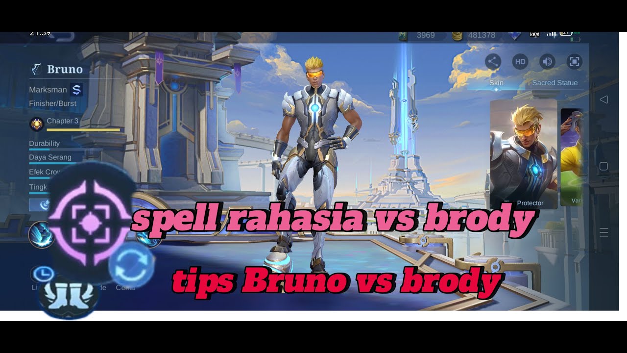 BRUNO ITEM BARU EMBLEM BRUNO & BUILD BRUNO PALING SAKIT 2023 TUTORIAL ...