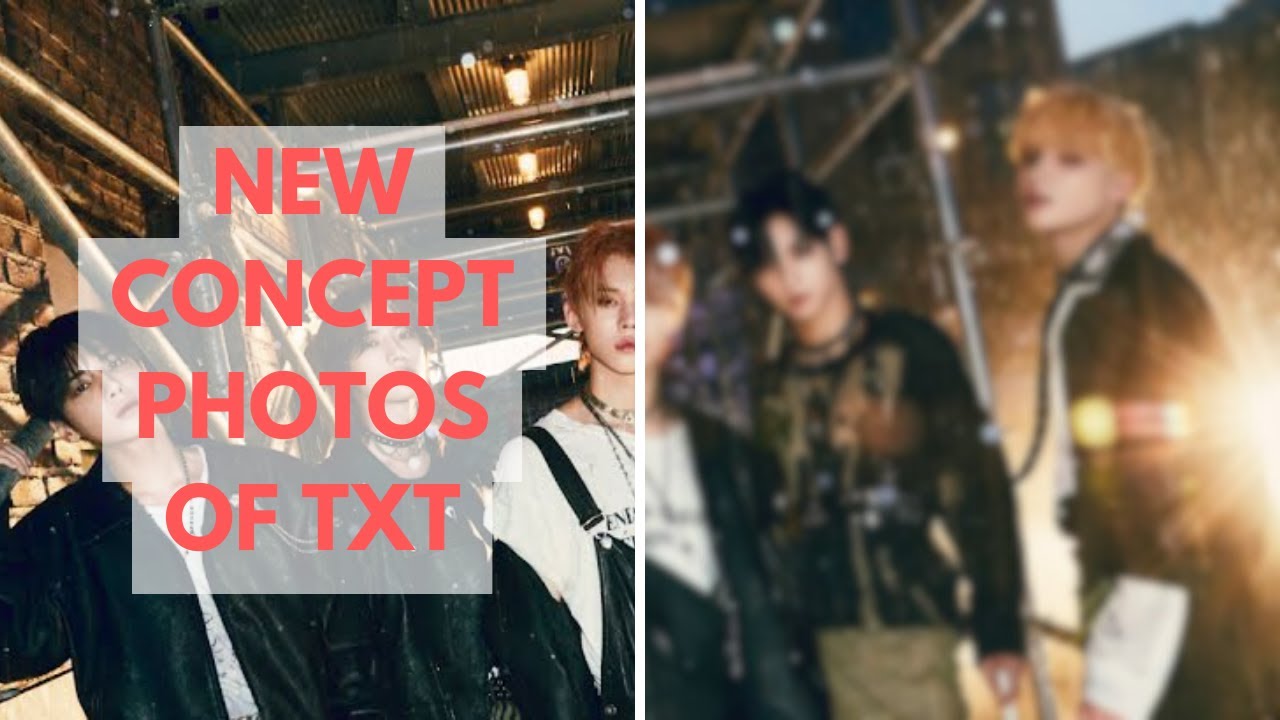 TXT officially RELEASES first HOT CONCEPT Pictures for 3rd Album - YouTube