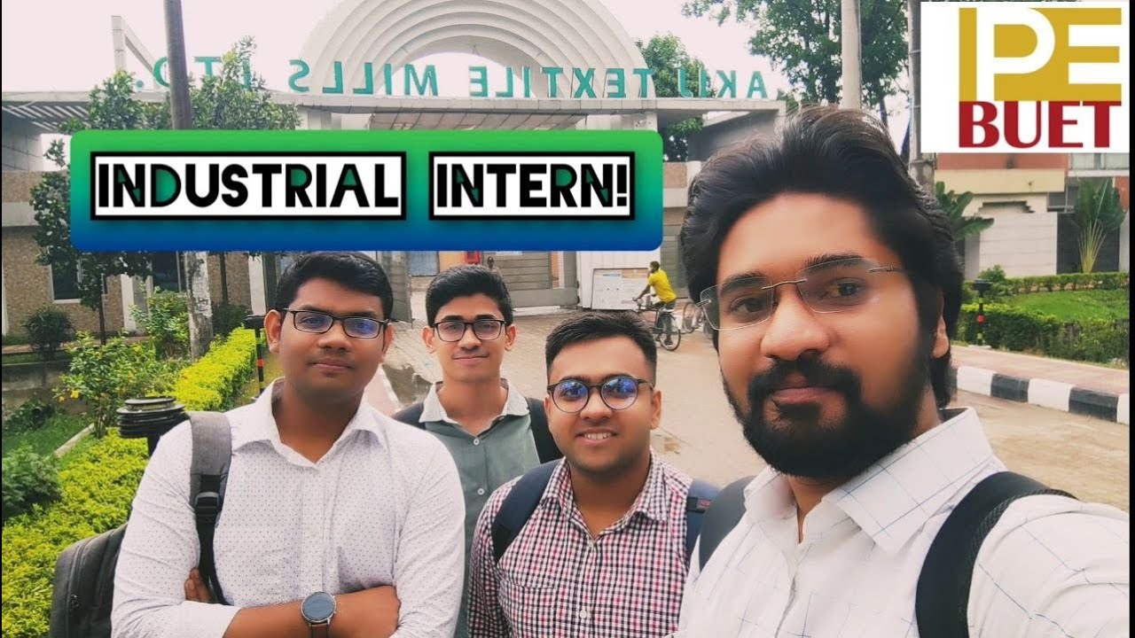 BUET IPE STUDENTS' Industrial Internship experiences @AKIJ TEXTILE MILLS LTD - YouTube