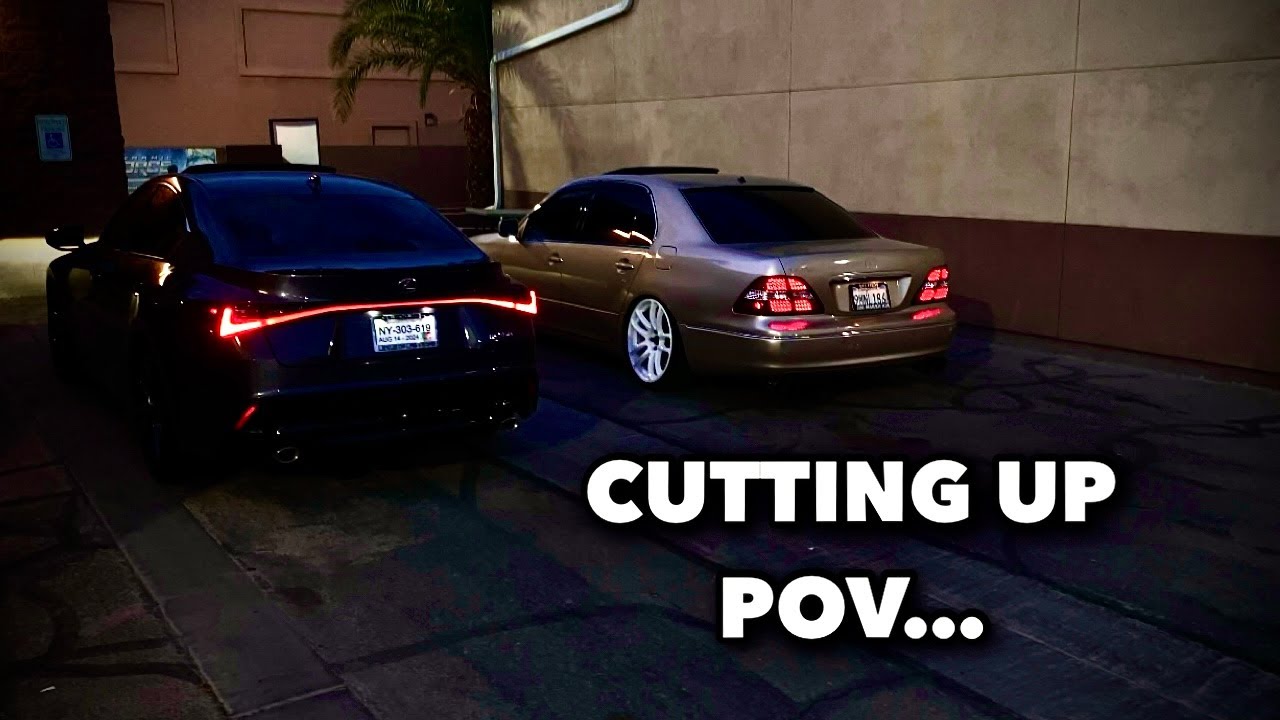 CUTTING UP WITH A LEXUS F SPORT | POV DRIVE - YouTube