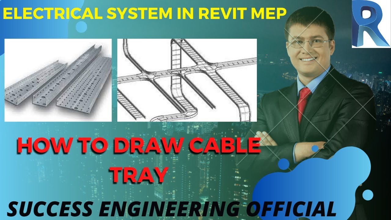 CREATING CABLE TRAY IN REVIT II LADDER TYPE CABLE TRAY II CONDUIT ...