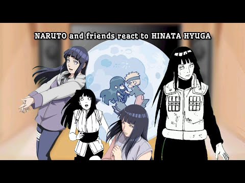 Naruto and friends react to Hinata Hyuga || reaction video in gacha || 💜✨