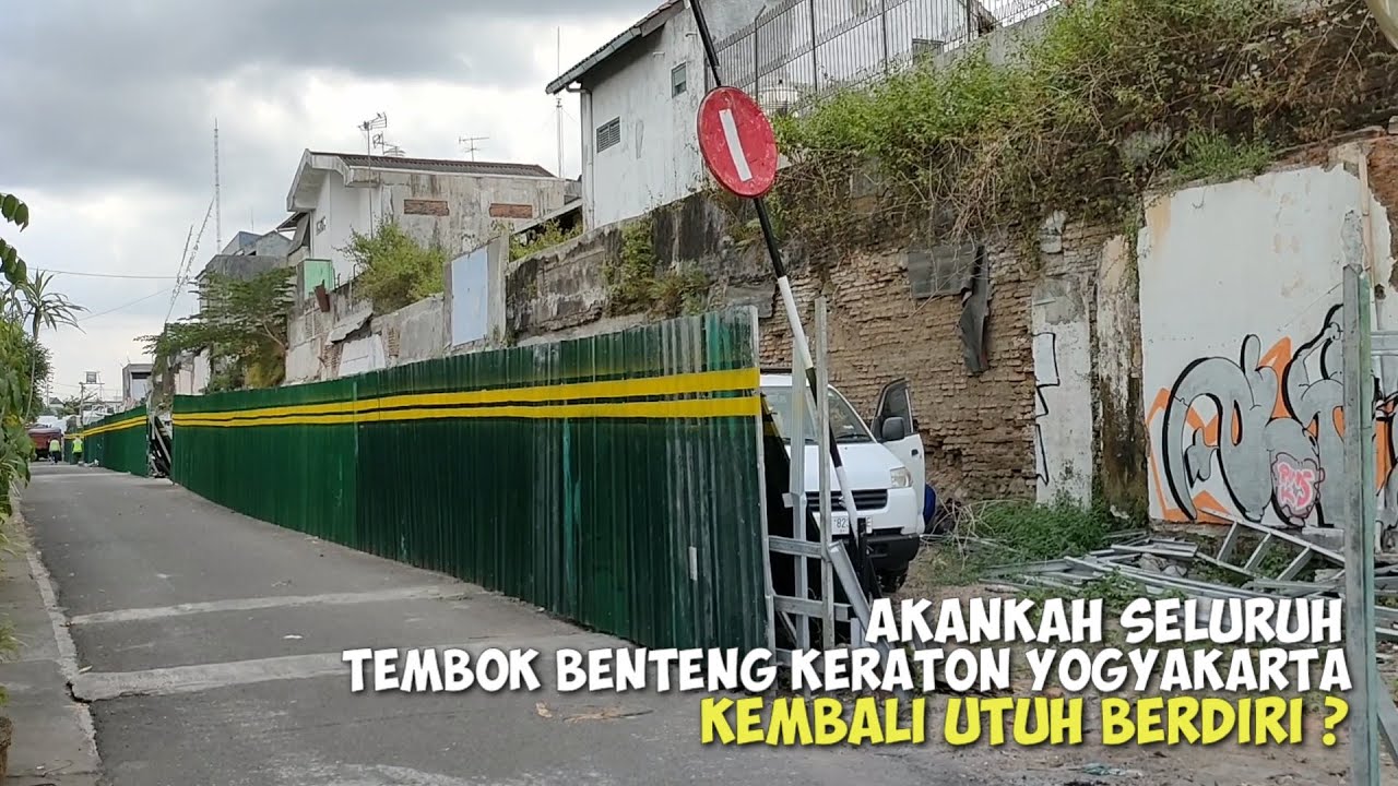 REVITALISASI TEMBOK BENTENG KERATON JOGJA TERUS BERLANJUT, GILIRAN ...