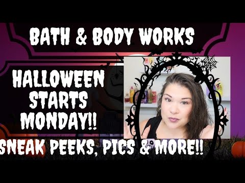 🎃 Bath & Body Works HALLOWEEN IS HERE! 👻 Sneak Peeks, Pictures & Everything Coming!