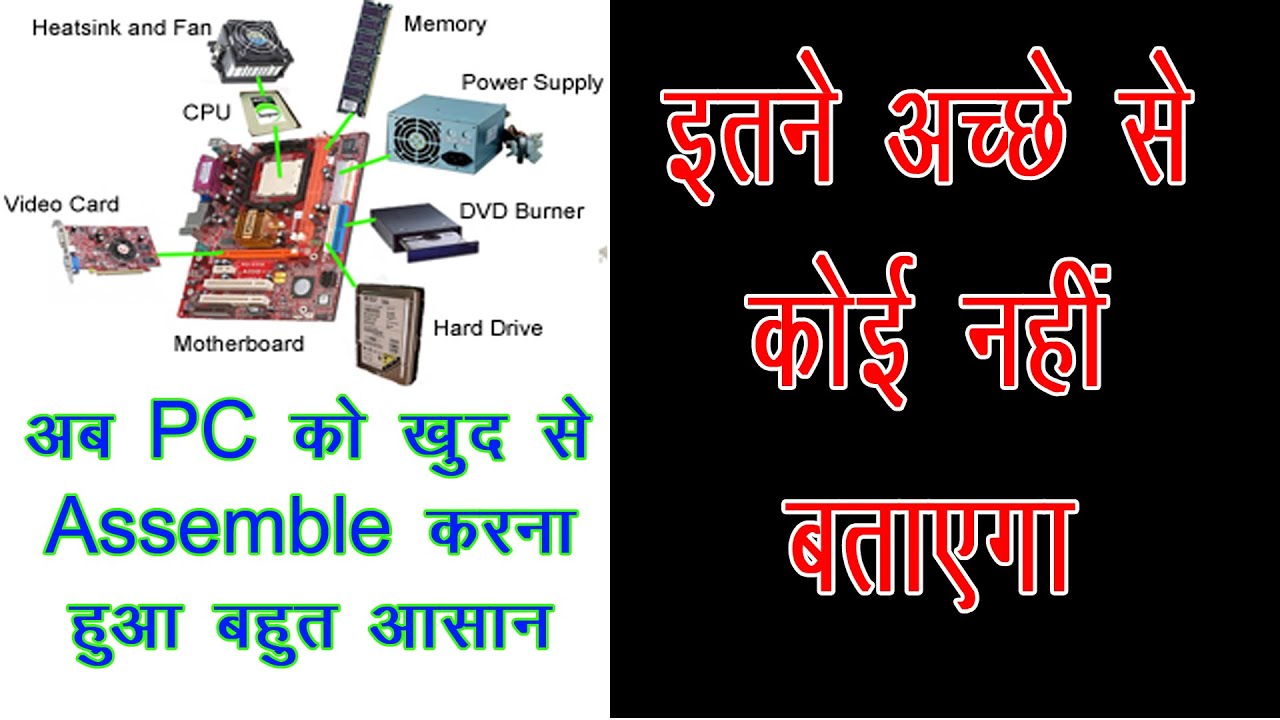 How to Assemble a New Computer Step by Step | खुद से कंप्यूटर असेंबल ...