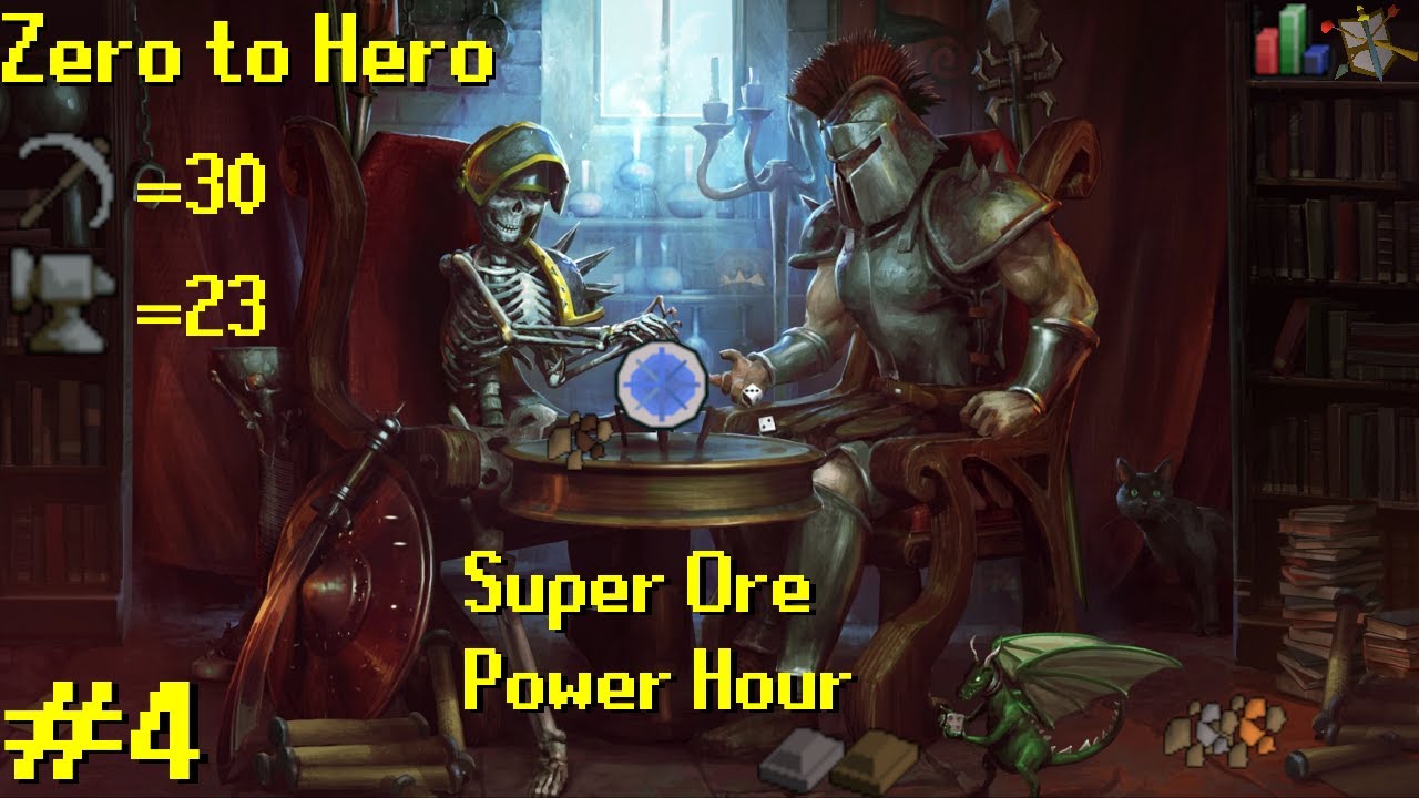 OSRS - Zero to Hero #4 - Super Ore Power Hour - YouTube