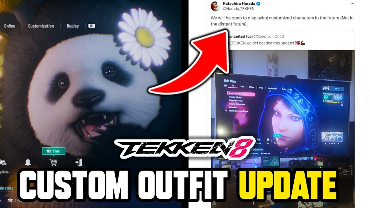 TEKKEN 8 - Main Menu Custom Outfits CONFIRMED!? - YouTube