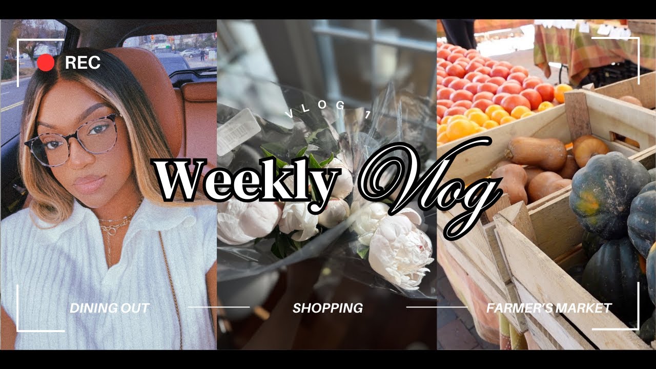 Weekly Vlog | Let's Go Shopping, Kickball Game, Baltimore Farmer's ...