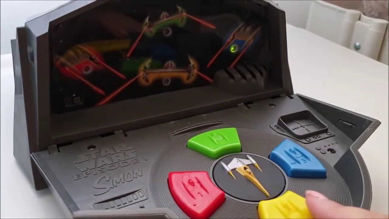 Star wars Episode 1 simon game by Hasbaro 1999 - YouTube