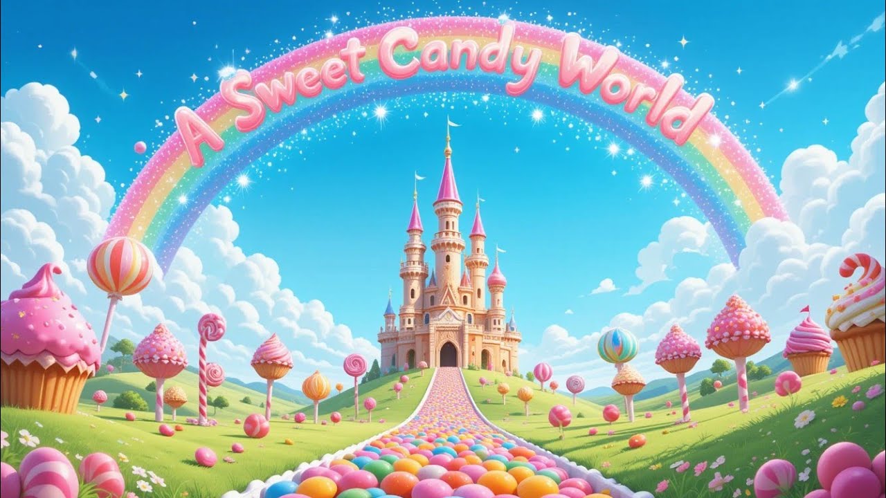 A Sweet Candy World – Fun & Tasty Kids’ Poem🍭🧁🎶 - YouTube