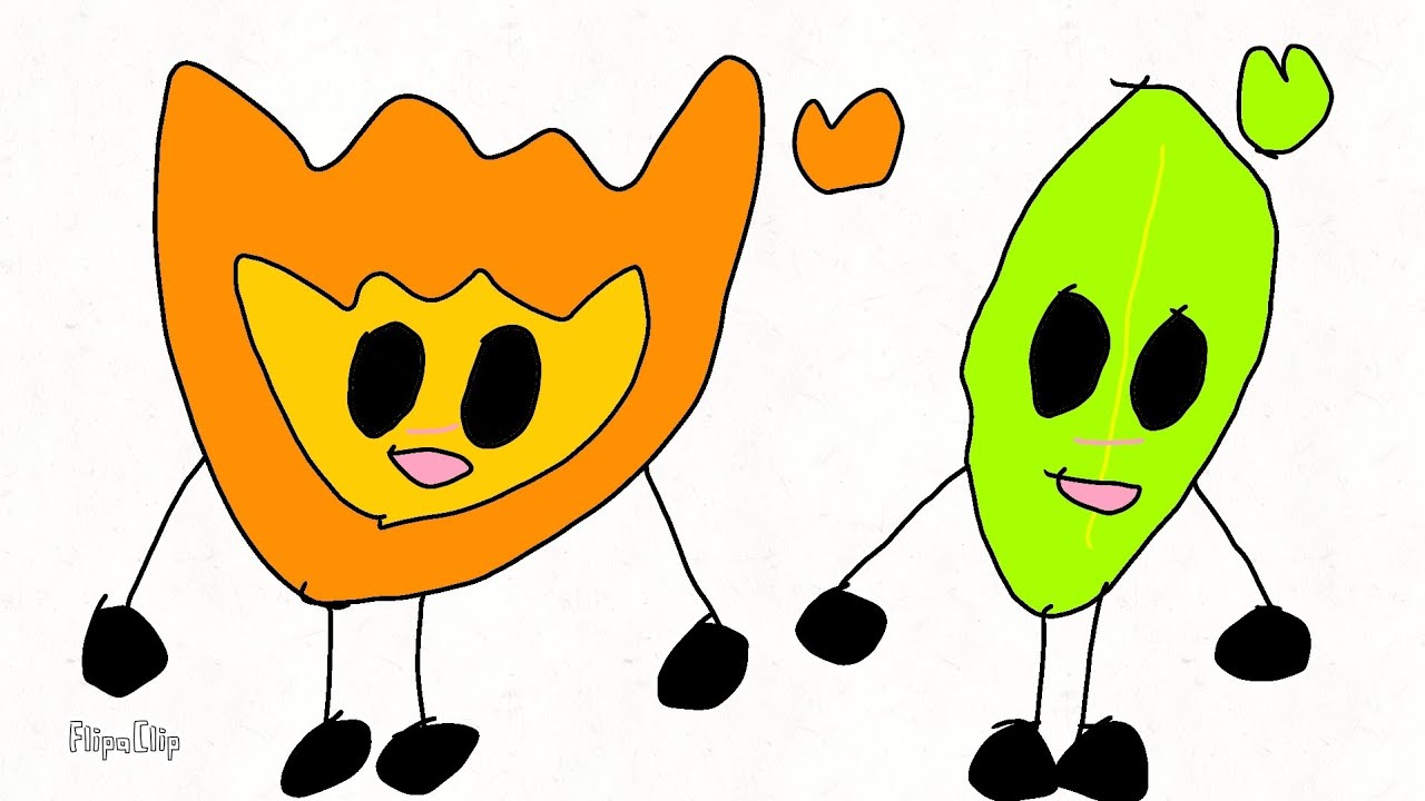 Slushy Meme:Firey x Leafy(BFB)(FlipaClip) - YouTube