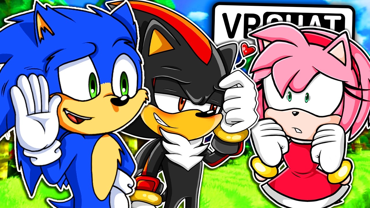 Movie Sonic & Shadow Meet Amy Rose! (VR Chat) - YouTube