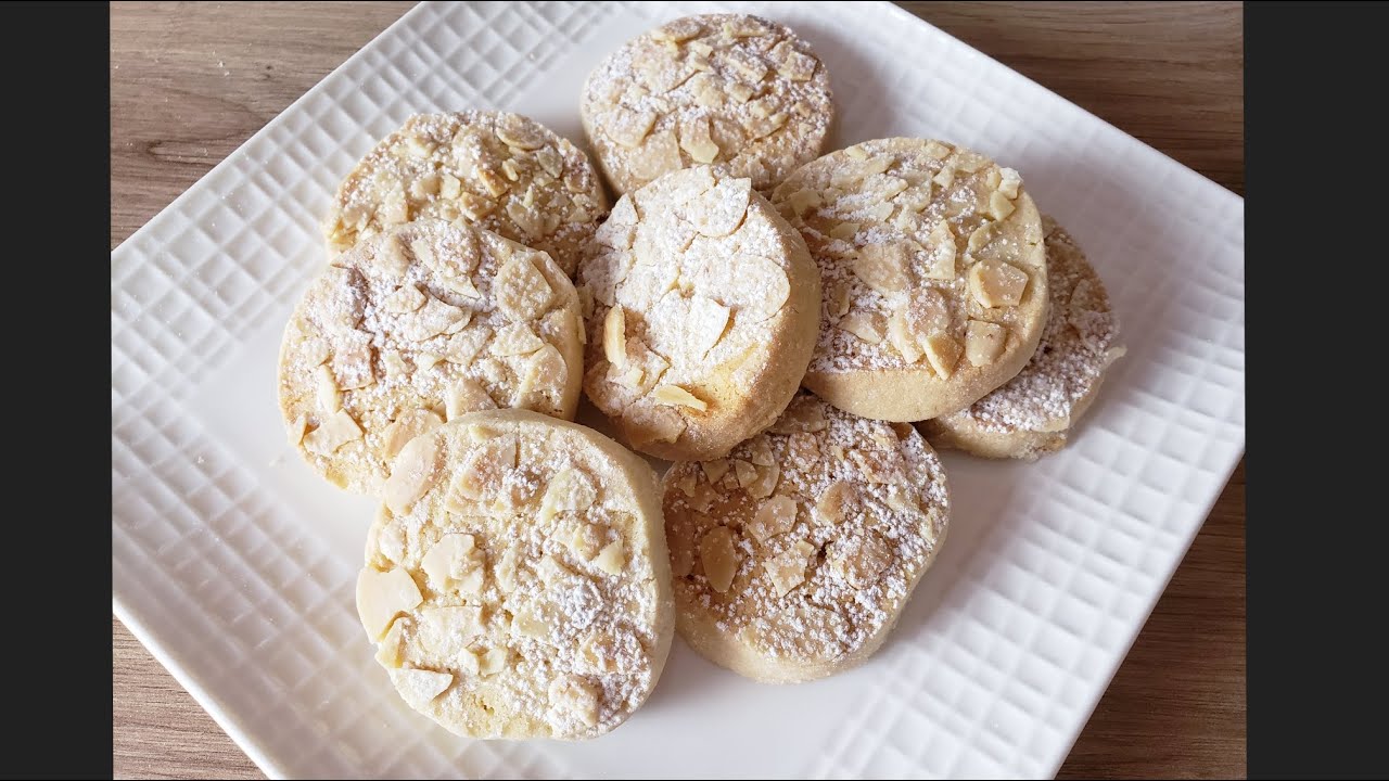 Biscuits aux Amandes - Legers et Delicieux - YouTube