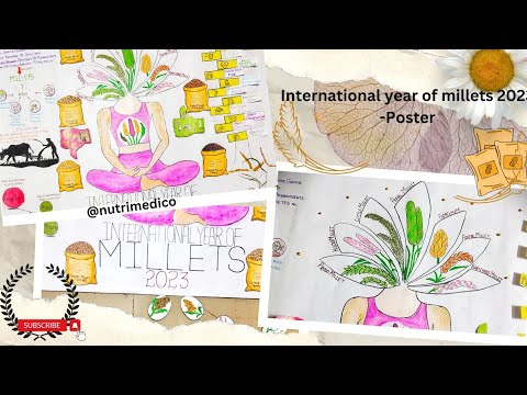 Poster on International year of Millets 2023 - YouTube