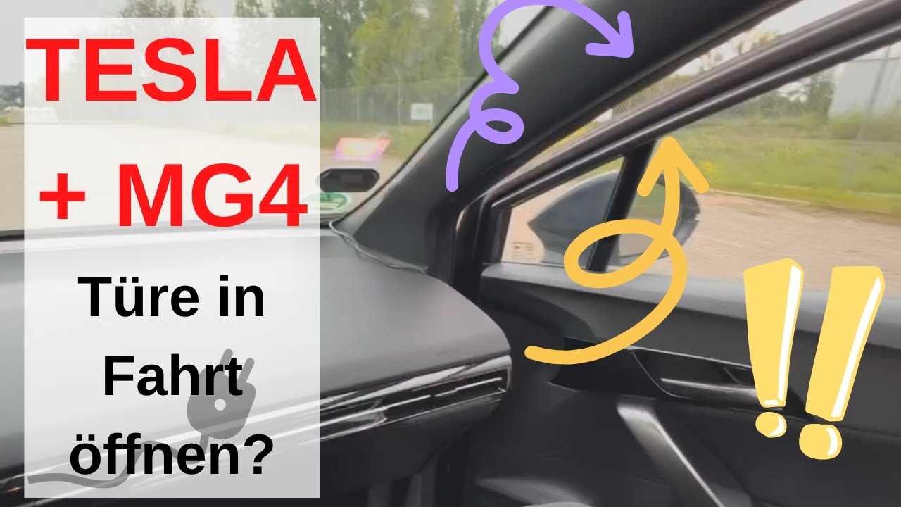 Tesla Youtube Whrend Der Fahrt