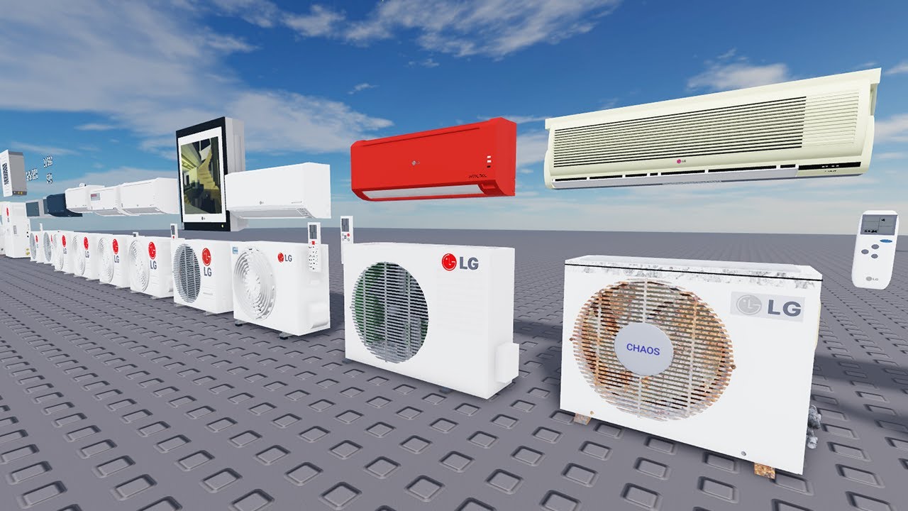 Air Conditioners LG Tesing | Best Roblox AC - YouTube