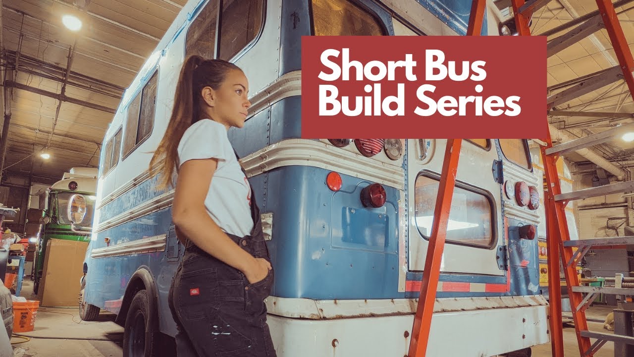 A Day in My Life // Short Bus Build Series (story 16) - YouTube