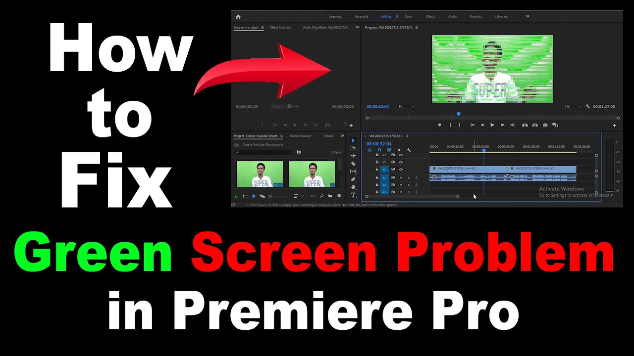 How To Fix Green Screen Problem In Premiere Pro Hindi YouTube How To Fix Green Screen Problem In Premiere Pro Hindi YouTube