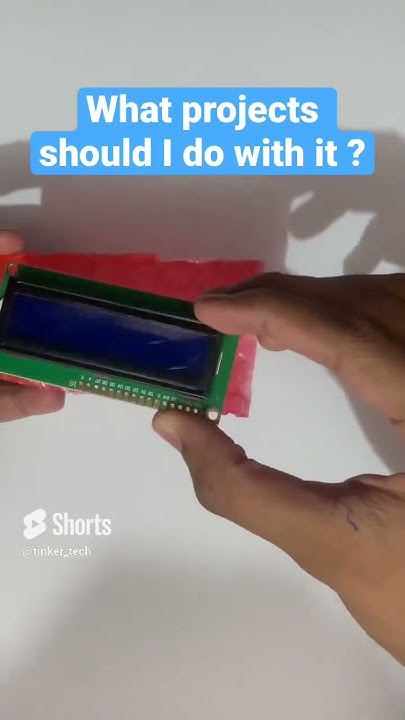 Unwrapping A 16x2 Lcd Display What S Inside Viral Arduino Arduinoproject Arduinofun Youtube