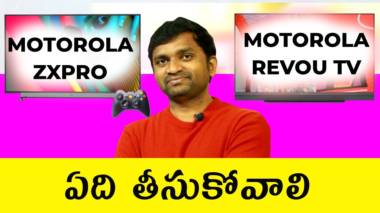 Motorola ZX Pro TV Vs Motorola Revou Full Details in Telugu - YouTube