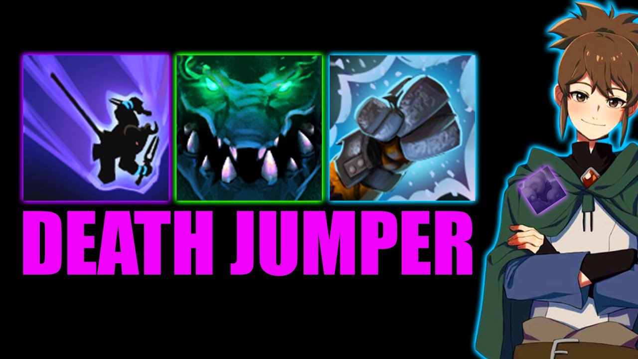 Death Jumper ATROPHY AURA + WALRUS PUNCH! | Ability Draft - YouTube