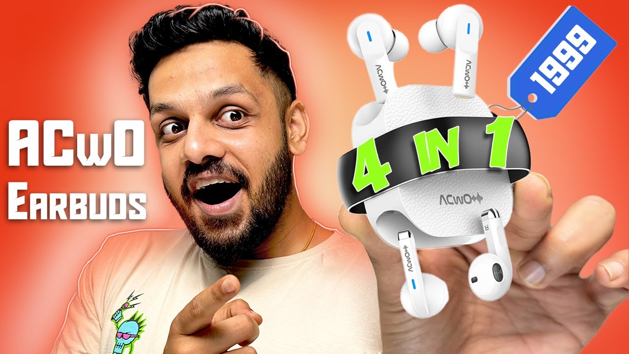 Acwo Dwots Fire "DUAL TWS" Unique Earbuds Under 2000⚡️ - YouTube