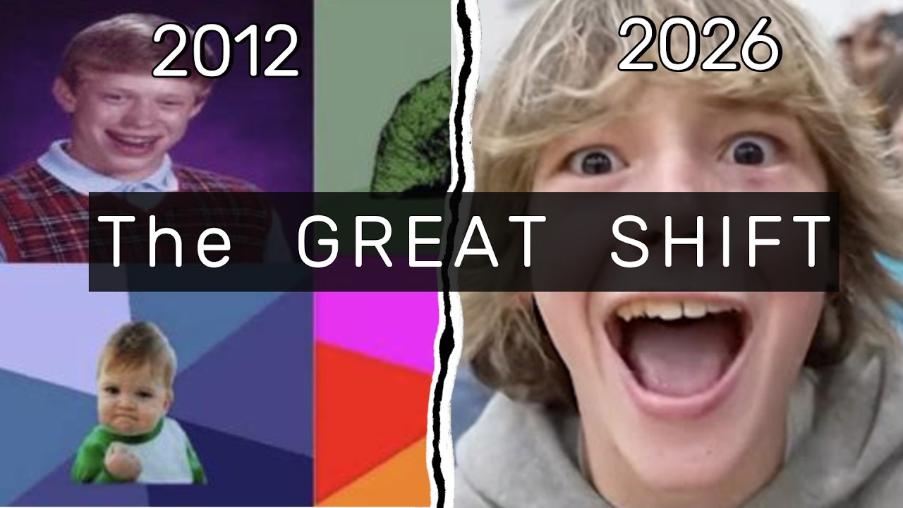 the great meme shift... - YouTube