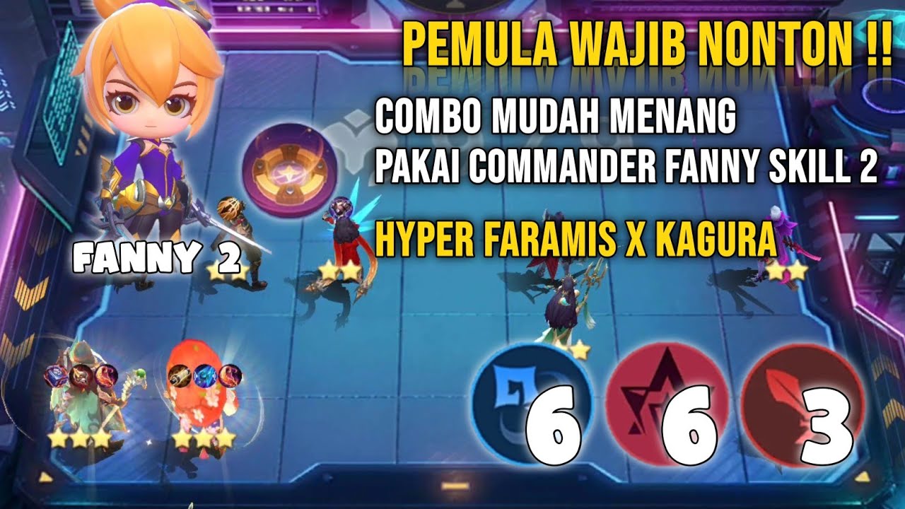 COMBO MUDAH MENANG PAKAI COMMANDER FANNY SKILL 2 | NEW GAMEPLAY FANNY 2 ...